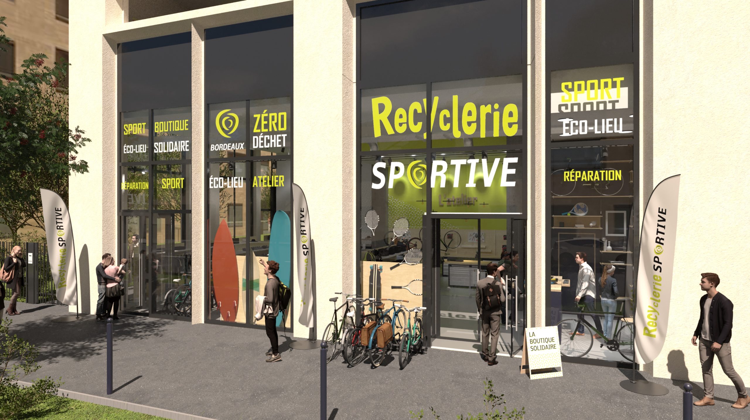 L'antenne de Bordeaux a besoin de vous ! - Recyclerie Sportive